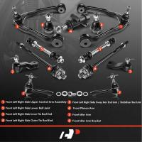 China 13x Front Control Arm with Ball Joint & Tie Rod End for Chevy Silverado 1500 GMC for sale