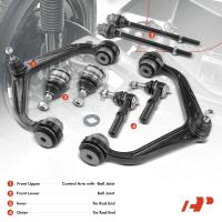 China 8x Front Control Arm & Ball Joint & Tie Rod End for Chevy Silverado 2500 HD GMC for sale