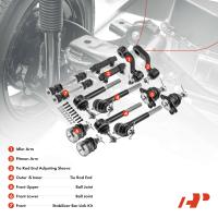 China 14x Front Idler Arm Pitman Arm & Bar Link & Tie Rod End Ball Joint for Chevy GMC for sale