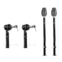 China 4x Front Inner & Outer Tie Rod End for Chevrolet Malibu Pontiac G6 Saturn Aura for sale