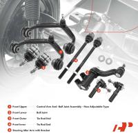 China 9x Front Control Arm with Ball Joint Tie Rod End Idler Arm for Chevy GMC 11-19 for sale