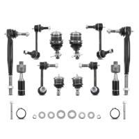 China 12x Front & Rear Stabilizer Bar Link with Ball Joint Tie Rod End for Chevy GMC for sale