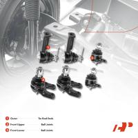 China 6x Outer Tie Rod End & Front Ball Joint for Mazda B2200 B2600 1987-1993 B2000 for sale