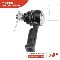 China 6x Outer Tie Rod End & Front Ball Joint for Mazda B2200 B2600 1987-1993 B2000 for sale