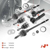 China 6x Inner & Outer Tie Rod End & Ball Joint for Chevrolet Express 2500 GMC 03-19 for sale