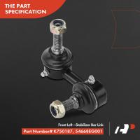 China 4x Front & Rear Stabilizer Bar Link for INFINITI M35 M45 2006-2010 3.5L 4.5L for sale