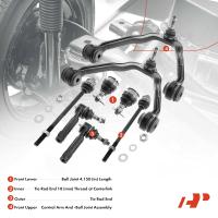 China 8x Front Control Arm with Ball Joint & Tie Rod End for Cadillac Chevrolet GMC for sale