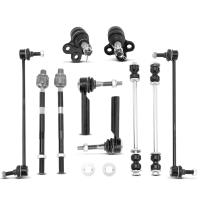 China 10x Front & Rear Stabilizer Bar Link & Ball Joint Tie Rod End for Buick Enclave for sale