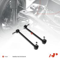 China 2x Front Stabilizer Bar Link with Ball Joints for Porsche 911 07-11 3.8L 4.0L for sale