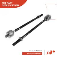 China 2x Inner Tie Rod End for Chevrolet Prizm 1998-2002 Toyota Corolla Rav4 Geo Prizm for sale