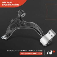 China 2x Front Lower Control Arm and Ball Joint Assembly for Ford Explorer 2011-2019 for sale