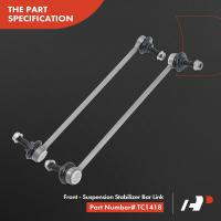 China 2x Front Stabilizer Bar Link for Volvo C30 2007-2013 S40 2004-2011 C70 V50 for sale