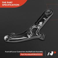 China Front Left Lower Control Arm with Ball Joint for Hyundai Elantra GT Veloster for sale