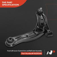 China 8x Control Arm with Ball Joint Sway Bar Link Tie Rod End for Mazda MPV 01-06 for sale