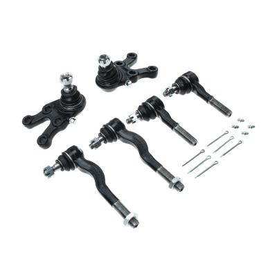 China 6x Front Ball Joints & Tie Rods Kit for Mitsubishi Montero 92-20 Montero Sport for sale