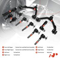 China 10x Front Control Arm with Ball Joints Tie Rod End for Ford F-150 F-250 Lincoln for sale