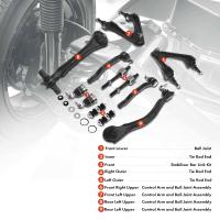 China 12x Front & Rear Control Arm Sway Bar Link Tie Rod End for Acura CL 97-99 Honda for sale