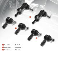 China 6x Front Tie Rod End with Ball Joint for Isuzu Trooper 95-02 VehiCROSS Acura SLX for sale