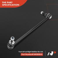 China 2x Front Left & Right Stabilizer Bar Link for BMW 645Ci 2004-2005 650i M6 06-10 for sale