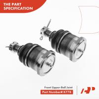 China 4x Front Lower & Upper Ball Joint Kit for Dodge Dakota 1987-1996 2.2L 2.5L 4WD for sale