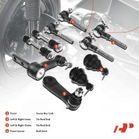China 10x Front Idler & Pitman Arm with Ball Joint Sway Bar Link for Ford Expedition for sale