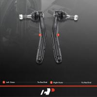 China 2x Left & Right Outer Tie Rod End for BMW E39 E60 525i 530i 01-03 528i 97-00 for sale