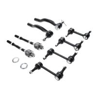 China 8x Front & Rear Stabilizer Bar Link & Tie Rod End for Ford Edge 07-10 Lincoln for sale