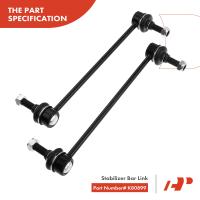 China 8x Front Stabilizer Bar Link & Tie Rod End Ball Joint for Ford Mustang 2005-2010 for sale