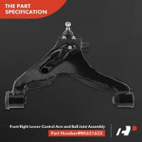 China Front Right Lower Control Arm with Ball Joint for Mitsubishi Montero 2001-2006 for sale