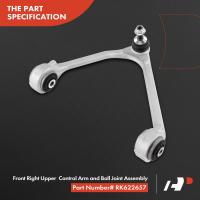 China Front Right Upper Control Arm with Ball Joint for Jaguar S-Type 02-08 XF XFR for sale