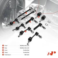 China 10x Front & Rear Sway Bar Link Tie Rod End for Ford Expedition Lincoln Navigator for sale