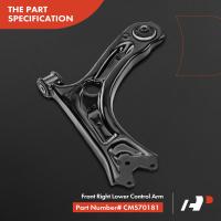China 2x Front Lower Control Arm for Volkswagen Passat 2012-2021 Beetle 2012-2019 for sale