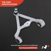 China 2x Rear Upper Control Arm with Ball Joint for Lincoln LS 00-06 Ford Thunderbird for sale