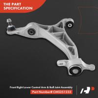 China Front Right Lower Control Arm & Ball Joint Assembly for Dodge Jeep Grand Cherokee for sale