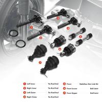 China 10x Front Sway Bar Link Tie Rod End with Ball Joint for Ford F-150 F-250 Lincoln for sale