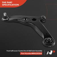 China Front Left Lower Control Arm & Ball Joint Assembly for Mitsubishi Lancer 02-07 for sale