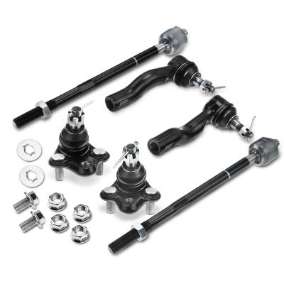 China 6x Inner & Outer Tie Rod End & Front Lower Ball Joint for Toyota RAV4 01-03 2.0L for sale