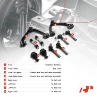 China 10x Front Control Arm & Ball Joint Assembly for Ford F-150 Lincoln Navigator 4WD for sale