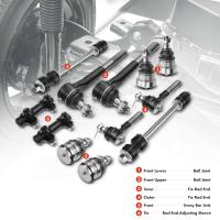China 12x Front Sway Bar Link with Ball Joint Tie Rod End for Dodge Ram 1500 94-96 RWD for sale