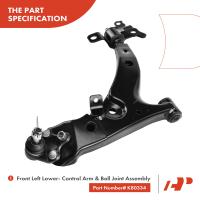 China 8x Front Lower Control Arm with Ball Joints Tie Rod Ends for Toyota Corolla 93-95 for sale