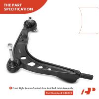 China 4x Control Arms with Ball Joint & Tie Rod for BMW E36 Z3 318i 320i 325i 328i for sale