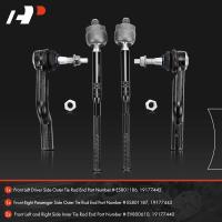 China 4x Inner & Outer Tie Rod End for Cadillac CTS 2008-2015 2.0L 3.0L 3.6L 6.2L for sale