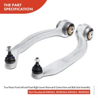 China 8x Front Control Arm with Ball Joint Stabilizer Bar Link for Audi A4 A6 VW for sale