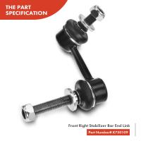 China 4x Front & Rear Stabilizer Bar End Link for Lexus GS300 2006 IS250 2010-2015 for sale