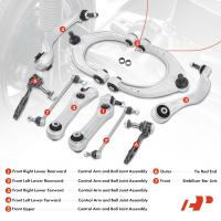China 10x Control Arm & Ball Joint Assembly Sway Bar Link for BMW 528i 535d 535i for sale
