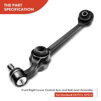 China 4x Front Control Arm with Ball Joint Tie Rod End for Chrysler Concorde LHS Dodge for sale