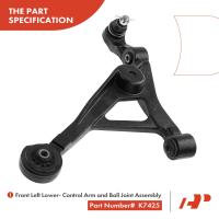 China 4x Front Control Arm with Ball Joints Stabilizer Bar Link for Chrysler Dodge for sale