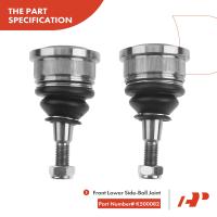 China 2x Front Lower Ball Joints for Chrysler Town & Country Dodge Caravan VW Routan for sale
