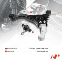 China Front Lower Control Arm with Ball Joint for Hyundai Sonata 2006-2010 L4 2.4L for sale
