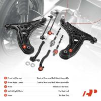 China 8x Front Control Arm & Stabilizer Bar Link & Tie Rod End & Ball Joint for Chevy for sale